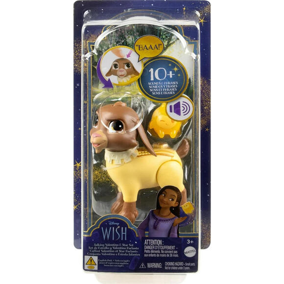 Mattel | Toys | Mattel Disney Wish Dolls Talking Valentino Star Set ...